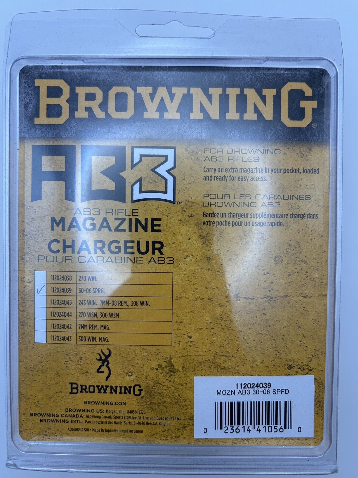 BROWNING AB3 RIFLE MAG 30-06 – Long Range Outdoors