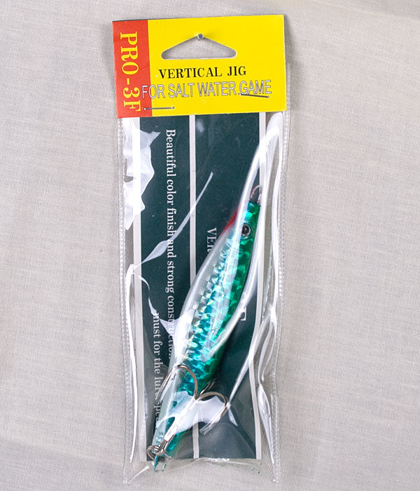 Mr. Fly Vertical Jig Green Prism 4 1/2oz – Long Range Outdoors
